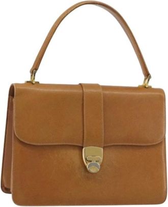 Gucci Pre-owned Cuir sacs-gucci - Femme - Pre-owned - Beige - Taille: ONE Size