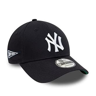 New Era New York Yankees MLB Team Side Patch Navy 9Forty Adjustable Cap - One-Size