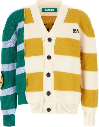 Barrow Barrow - Cardigan Destroyed - Homme - Pulls - Multicolore - Taille: S