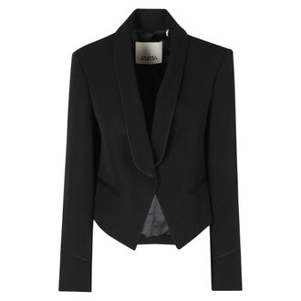 Isabel Marant Pialena Jacke - - Jackets - Damen - Schwarzk - XS