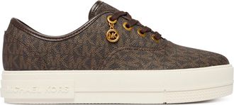 Michael Kors Sneakers MICHAEL Michael Kors Lindsey 43T6LDFS1B Braun