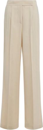 Etro Femme, Pantalons, Beige, Taille: 34 FR Pantalon Large Taille Haute