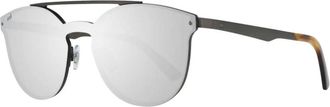 Web Eyewear unisex, Accessoires, Gris, Taille: ONE Size Lunettes de soleil &agrave; monture m&eacute;tallique avec protection UV