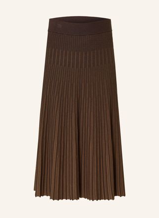 Comma Comma Strickrock braun