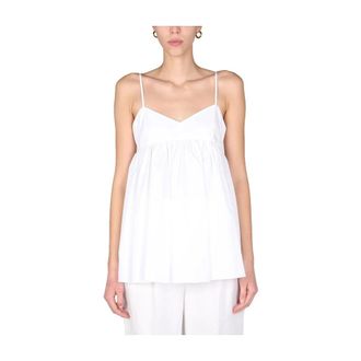 Aspesi Poplin Top - - Tops - Damen - Wei&szlig; - 2XS