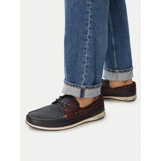 Clarks Halbschuhe Clarks Orson Sail 26186198 Dunkelblau