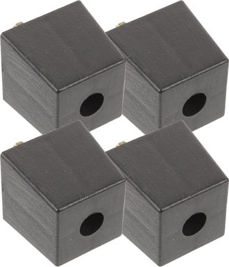 SOLUSTRE COHEALI 4 St&uuml;ck Quadratische M&ouml;belf&uuml;&szlig;e aus Kunststoff Stabile Sofabeine Als Ersatz rutschfeste Bettf&uuml;&szlig;e Zur M&ouml;belerh&ouml;hung und Bodenschutz