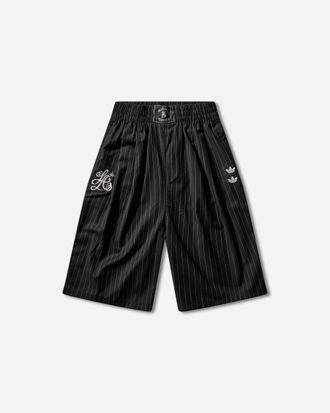 adidas Men s Willy Chavarria Pinstripe Shorts Black