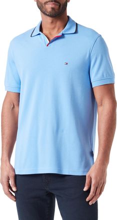 Tommy Hilfiger Herren Poloshirt Kurzarm Regular Fit, Blau (Blue Spell), XS