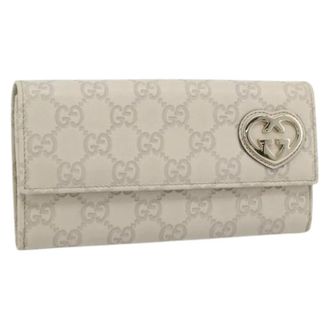 Gucci Pre-owned Long Wallet - - Pre-owned - Damen - Beige - ONE SIZE