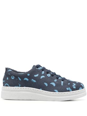 Camper Sneakers mit Muster - Blau