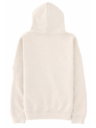 C.P. Company Hooded Cotton Sweatshirt - Ivory