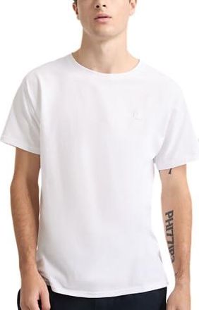 Champion T- Shirt Classique en Jersey Chemise, Blanc, L Homme