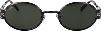 Gucci Lunettes De Soleil - Argent