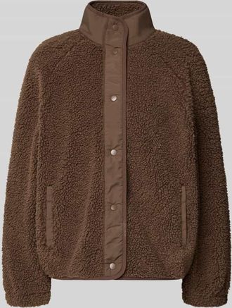 Jake*s Casual Sweatjacke mit Teddyfell