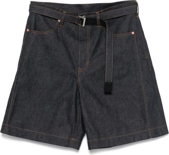 sacai Homme, Shorts, Bleu, Taille: XL Denim Shorts