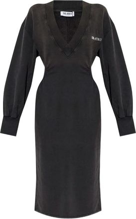 The Attico Robe Au Genou - Noir