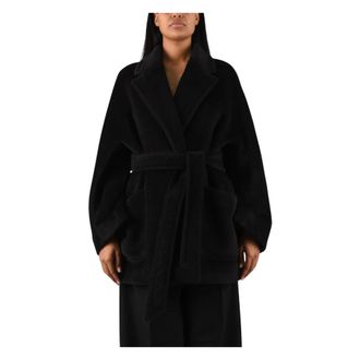 Tagliatore Denise Zweireihiger Mantel - - Coats - Damen - Schwarzk - 2XS