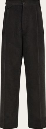 Ferragamo Herren Hose mit T&auml;schchen Braun