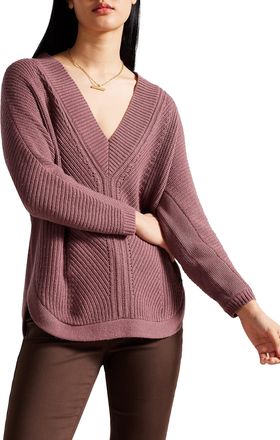 Ted Baker Damen Lerissa Pullover, Taupe, 42