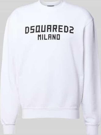 Dsquared2 Cool Fit Sweatshirt aus reiner Baumwolle