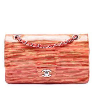 Chanel Sac bandouli&egrave;re vintage doccasion - Femme - Pre-owned - Orange - Taille: ONE Size