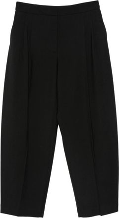 Alaia Virgin Wool Blend Straight-leg Trousers