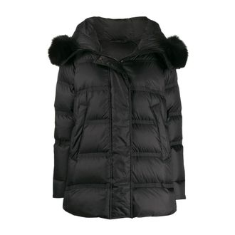 Peuterey Femme, Vestes, Noir, Taille: 38 FR Takan Mq 02 Fur Jacket