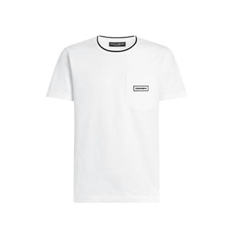 Dolce & Gabbana Cotton T-shirt With Logo
