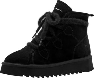 Tamaris Damen Stiefel Leder schwarz 40