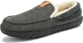 Generic NYSBH Chaussons dhiver pour homme Pantoufles tendance chaudes bottines en coton Pantoufles en feutre pour homme, Gris fonc&eacute;, 45 1/3 EU