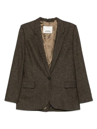 Isabel Marant Blazer &agrave; oiseaux &agrave; poitrine unique