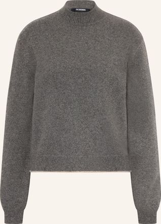 Jacquemus Jacquemus Cashmere-Pullover La Maille Cachemire grau