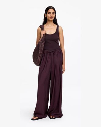 Arket Weite Hose -Lila