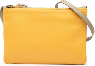 Celine Hobo Bags - Large Tricolor Lambskin Trio Crossbody - Gr. unisize - in Gelb - f&uuml;r Damen