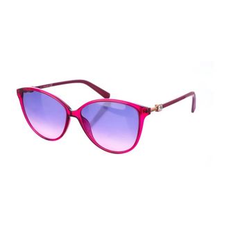 Swarovski Ovale Sonnenbrille mit rosa Farbverlauf - - Accessories - Damen - Rosa - ONE SIZE