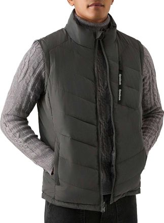 Reebok Weste f&uuml;r Herren, wendbar (Holzkohle)