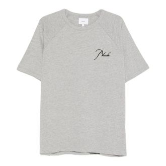 Rhude Homme, Tops, Gris, Taille: M T-Shirt Col Rond
