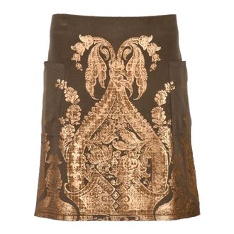 Etro Femme, Jupes, Brun, Taille: 40 FR Mini in Panno