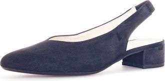 Gabor Damen Slingpumps, Frauen Absatzschuhe,Heels,hochhackige Schuhe,stoeckelschuhe,Ausgehschuhe,Abendschuhe,Court Shoes,Atlantik,38.5 EU / 5.5 UK