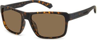Polaroid Brille PLD 2158/S Gr&ouml;&szlig;e 58-17 mm Matte Braun Havana polarisiert