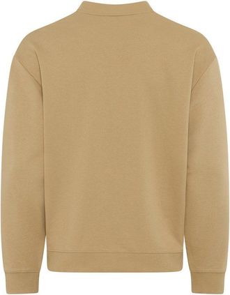 HUGO BOSS Sweatshirt Dapocrew Rundhalsausschnitt, Relaxed Fit, Logo-Druck