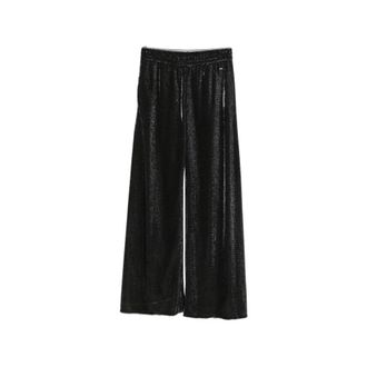 Gucci Jersey-Oberteil mit schillerndem Effekt - - Trousers - Damen - Schwarzk - S