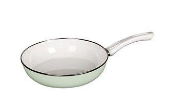 Riess 0042-031 Po&ecirc;le en verre c&eacute;ramique Vert Nil 24 po&ecirc;les &agrave; courrier Classic, diam&egrave;tre 24 cm, hauteur 5,6 cm, capacit&eacute; 1,8 l, &eacute;mail, vert, induction