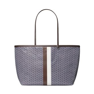 Tory Burch Racer Tote - - Bags - Damen - Blau - ONE SIZE