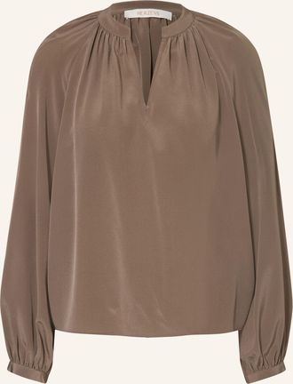 Herzen&rsquo;s Angelegenheit Herzens Blusenshirt Aus Seide beige