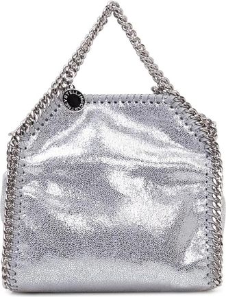 Stella McCartney Femme, Sacs, Gris, Taille: ONE Size Falabella Tiny Tote