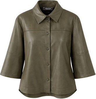 Tuzzi Nero Lederjacke mit Knopfleiste