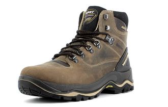 Grisport 11205 Herren und Damen Outdoor-, Trekkingstiefel,Wanderstiefel,Bergschuh mit atmungsaktiver & wasserabweisender Gritex Membran, Vibram Sohle,Braun, EU