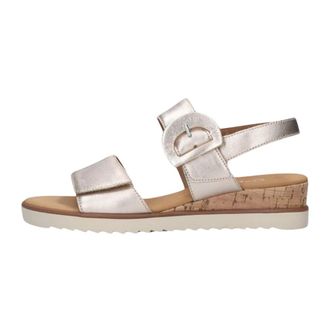 Gabor Rose Sandalen - Stilvoller Komfort - - Shoes - Damen - Rosa - 37 1/2 EU